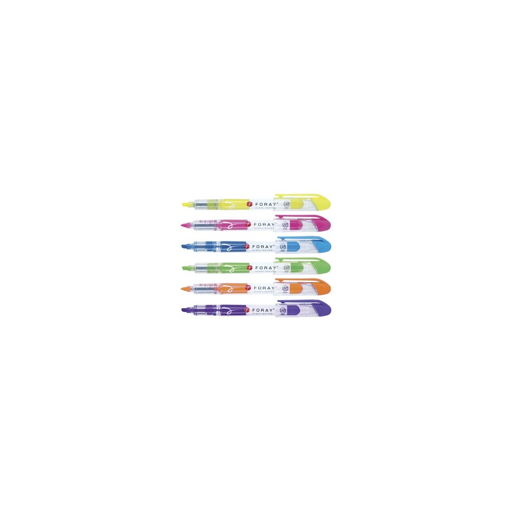MARCATEXTOS LIQUIDO COLORES SURTIDOS 12 PIEZAS