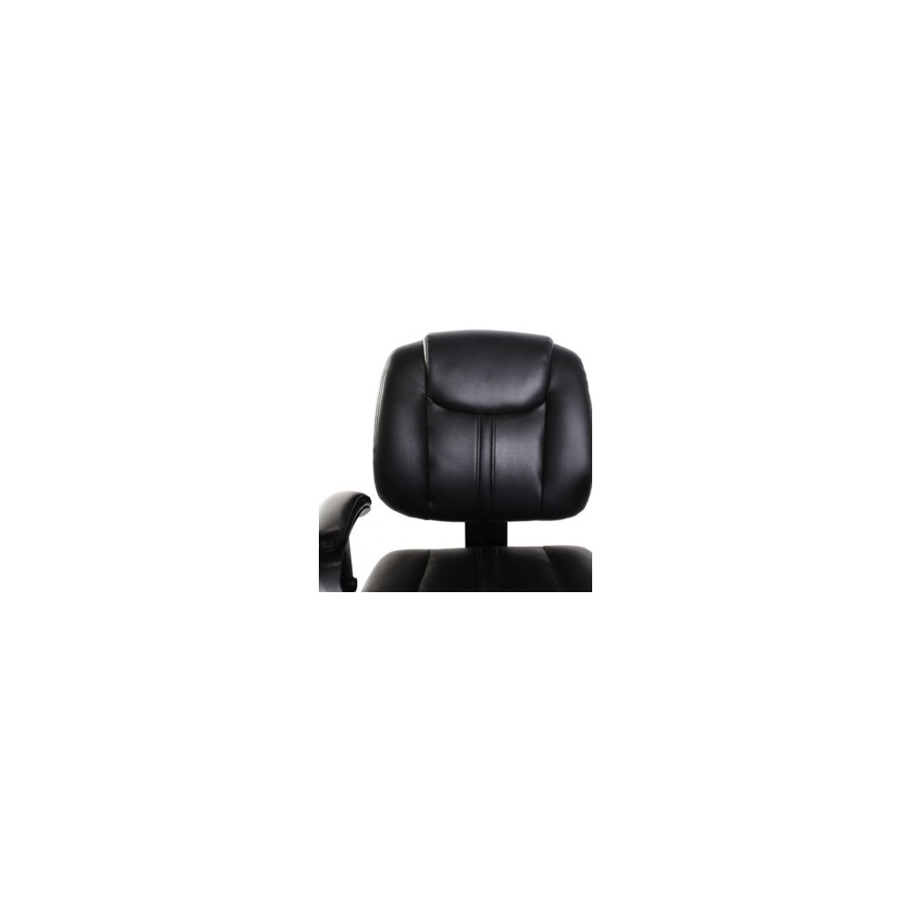 SILLA TIPO PIEL RED TOP SECRETARIAL SEUL NEGRA