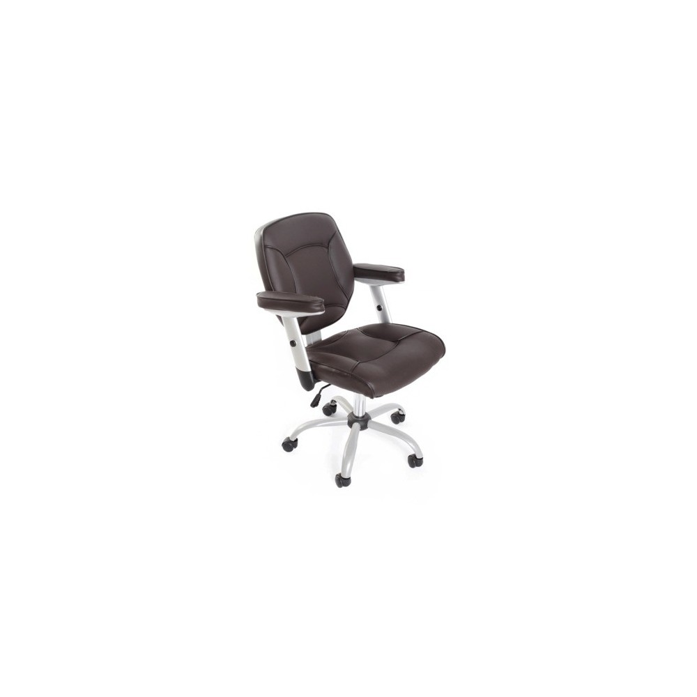 SILLA TIPO PIEL RED TOP SECRETARIAL CHOCOLATE