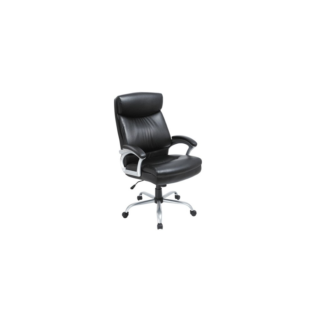 SILLA TIPO PIEL RED TOP EJECUTIVA IRON