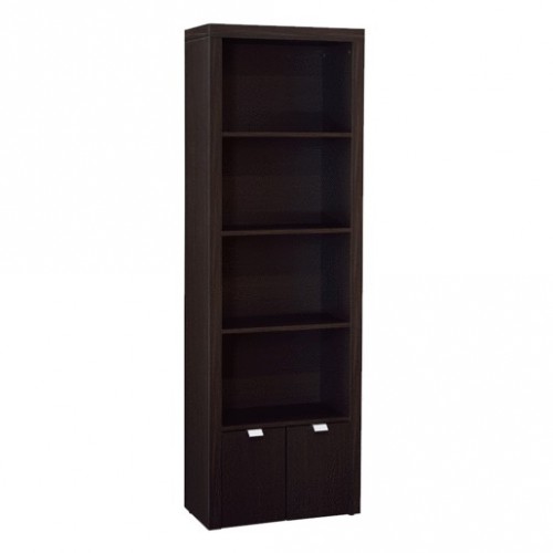 LIBRERO GCM COMPLETO CON PUERTAS GRIS