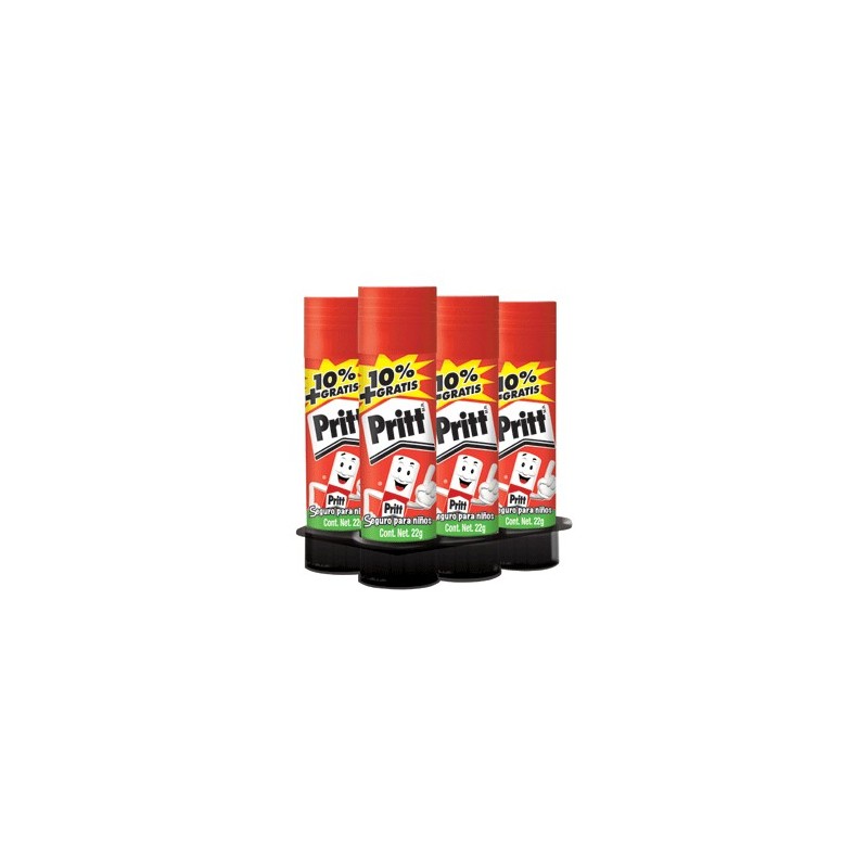 LAPIZ ADHESIVO PRITT 20 GRAMOS PAQUETE C/6